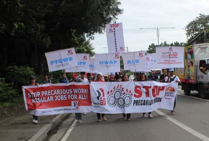Unions in Philippines call on President to stop contractualization ...