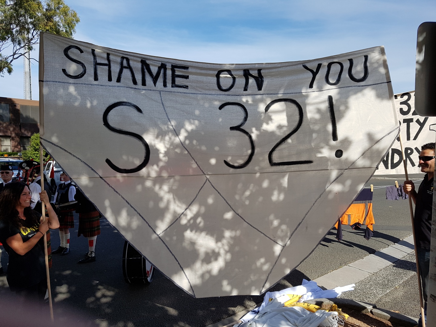 Save Dave: Australian miner sacked after leading underwear protest ...