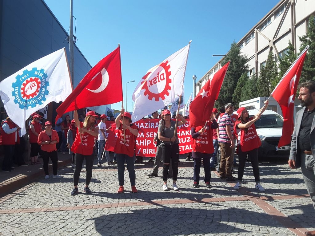 DIAM sacks 80 Turkish union members by text message | IndustriALL