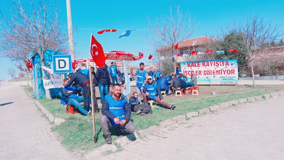 Rubber workers in Turkey picket for union recognition | IndustriALL