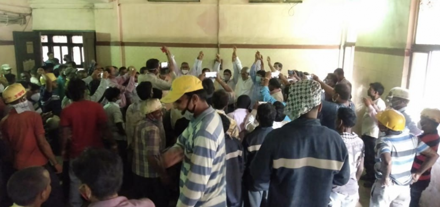 Steel workers in India strike over wages | IndustriALL