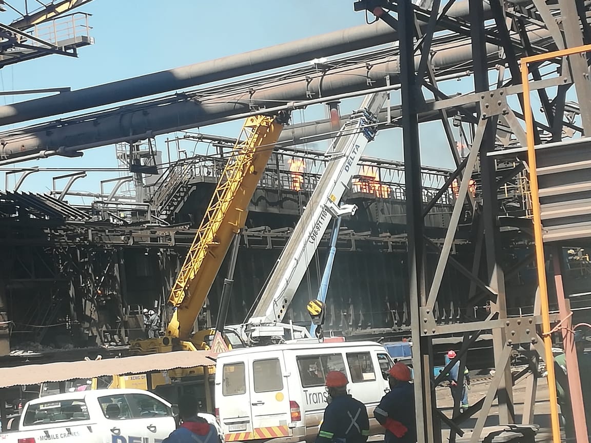 Three workers die under collapsing stack at ArcelorMittal South Africa ...