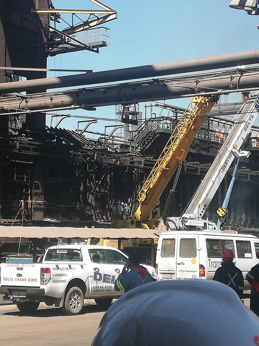 Three workers die under collapsing stack at ArcelorMittal South Africa ...