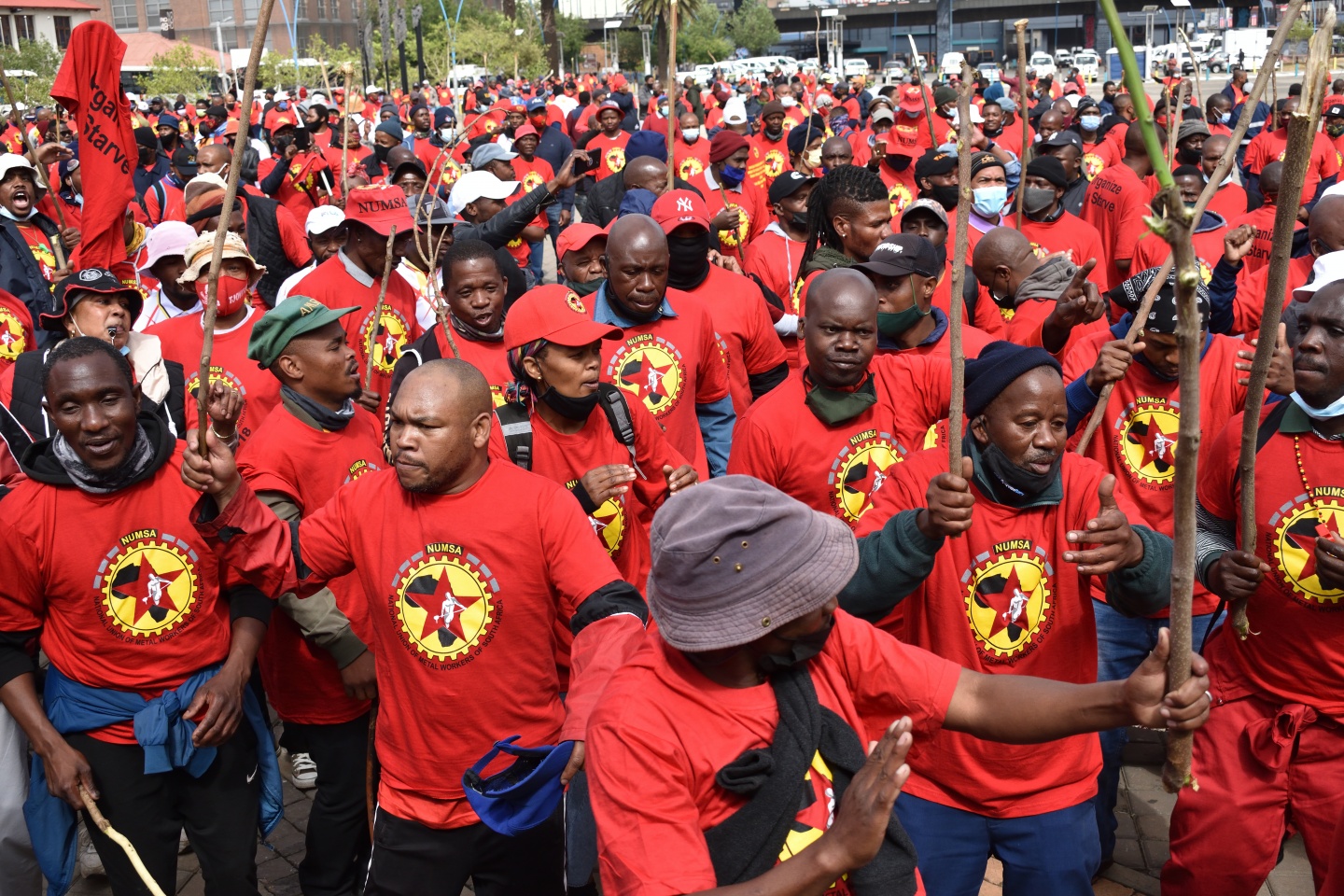 South African Engineering Workers On Strike For Living Wages After