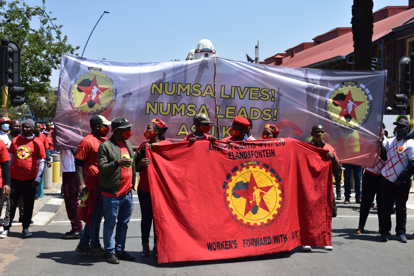 South African Engineering Workers On Strike For Living Wages After