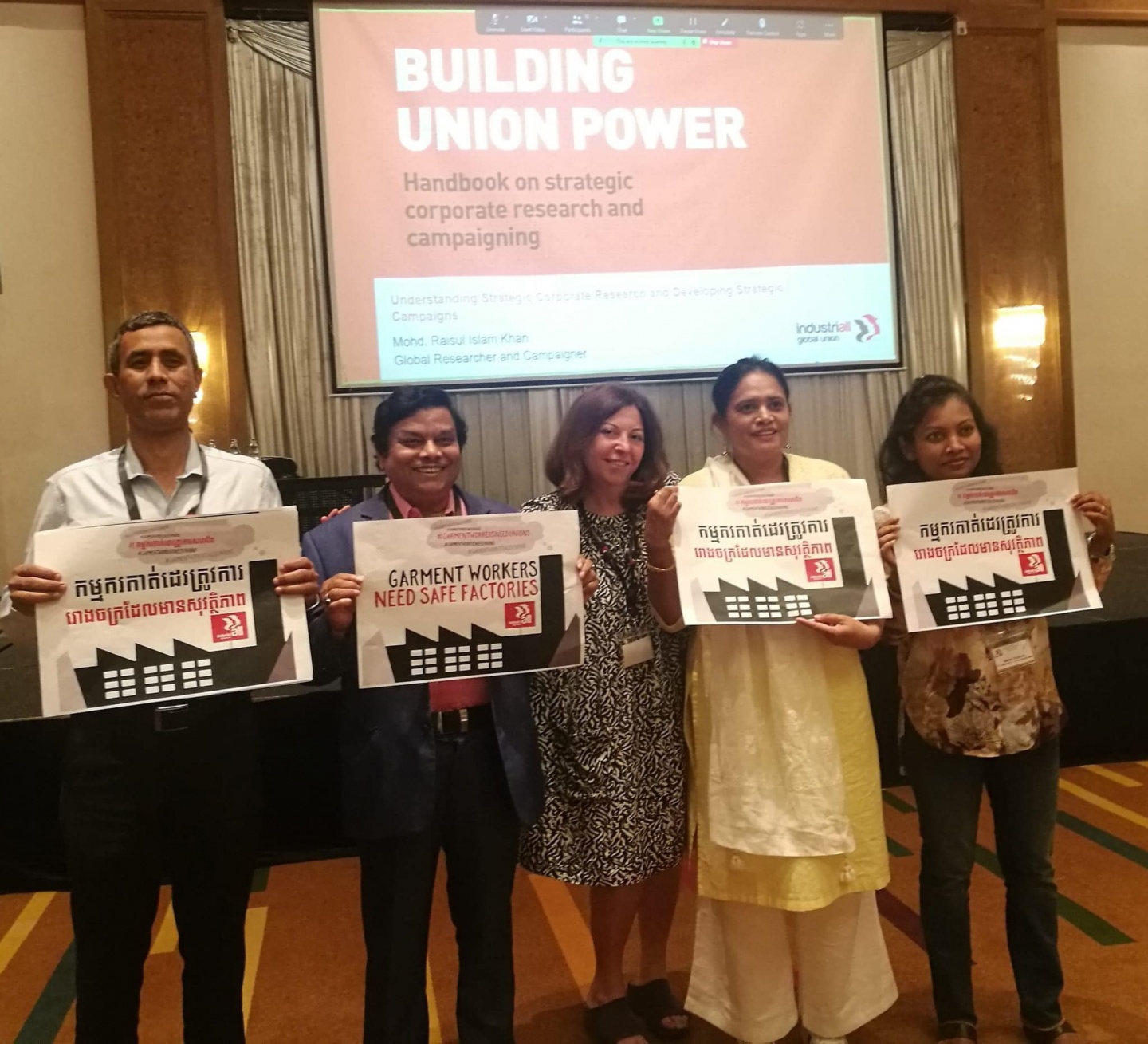 Textile unions in Asia Pacific commit to campaign for safe workplaces ...