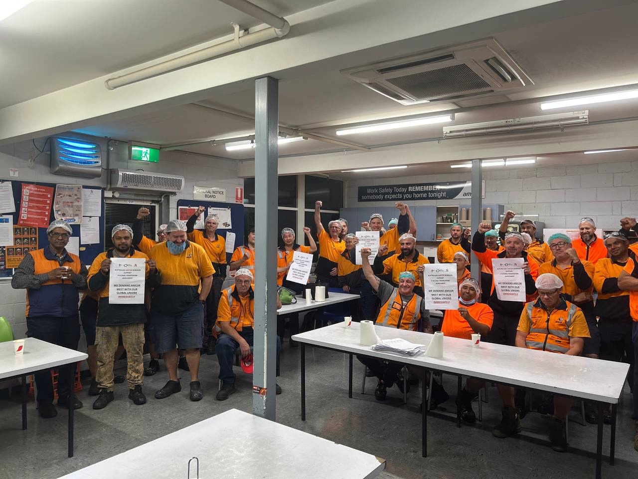 Amcor workers unite to demand international dialogue | IndustriALL