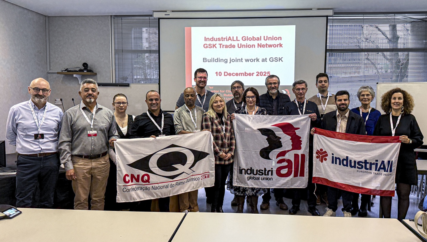 GSK workers build their first worldwide union network | IndustriALL