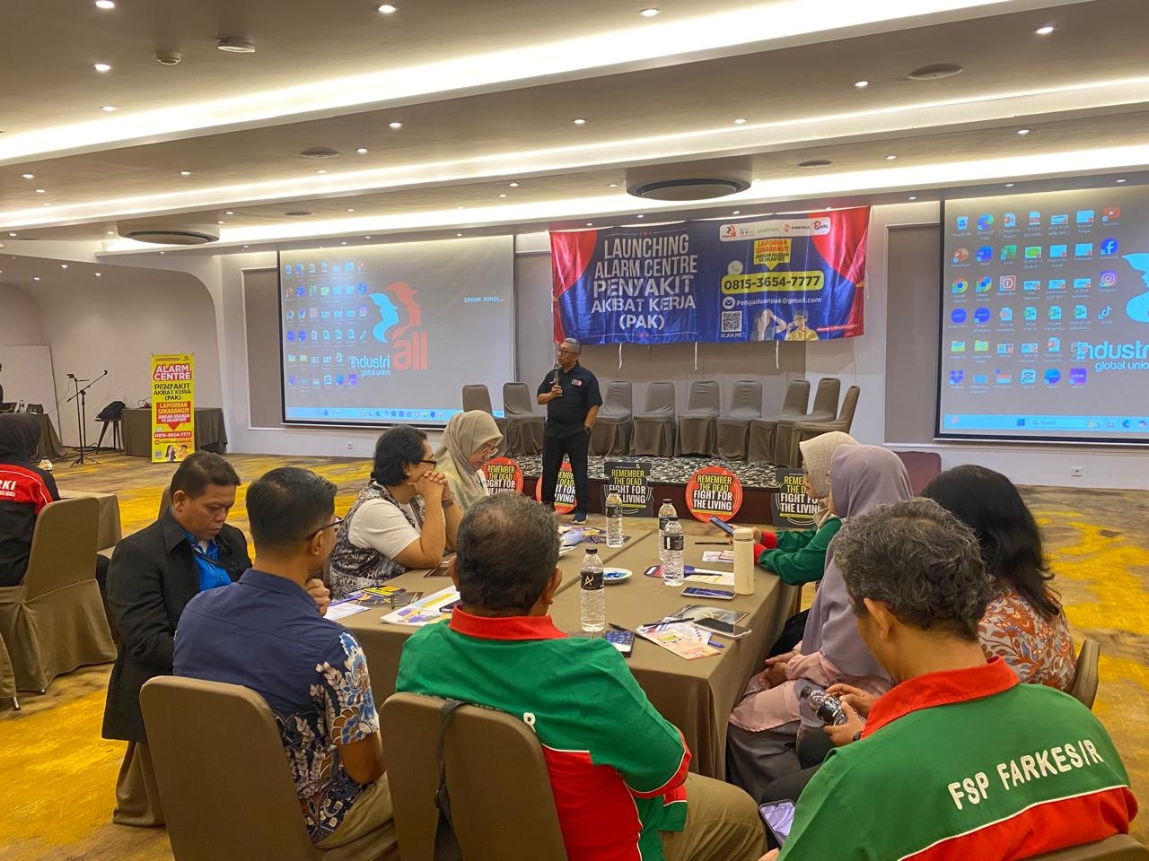 Indonesian unions launch OSH alarm centre | IndustriALL
