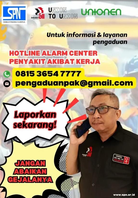 Indonesian unions launch OSH alarm centre | IndustriALL
