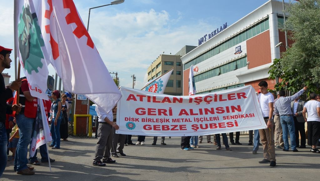 Birlesik Metal-Is fights against union busting by M&T Reklam | IndustriALL