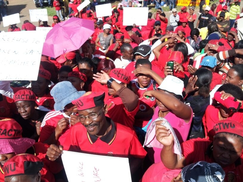 South African Garment Workers Strike On Low Wages Industriall
