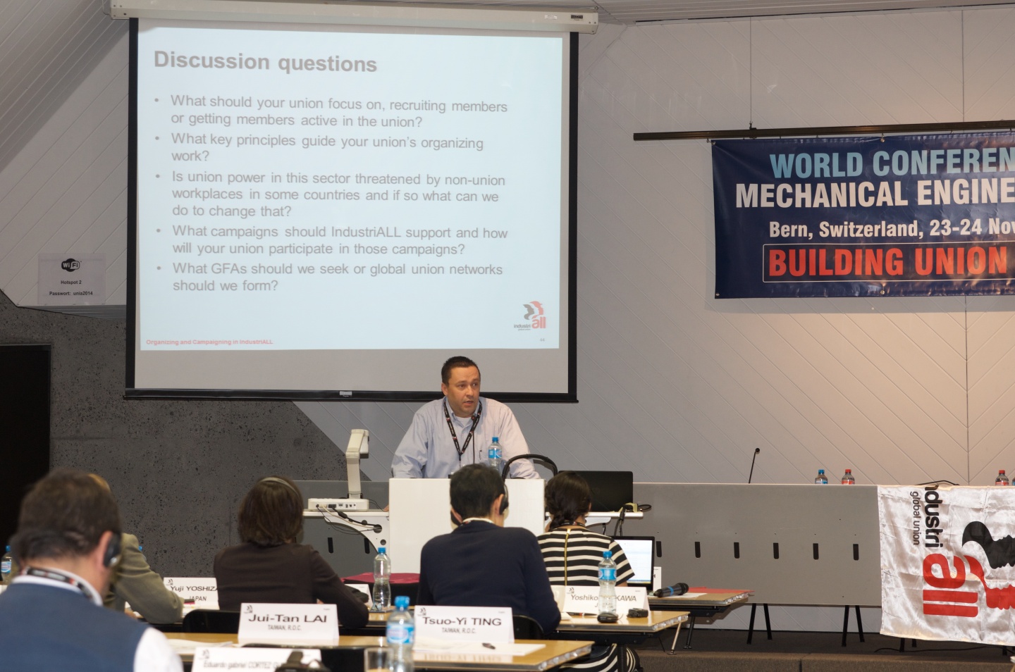 IndustriALL World Mechanical Engineering Conference builds union power ...