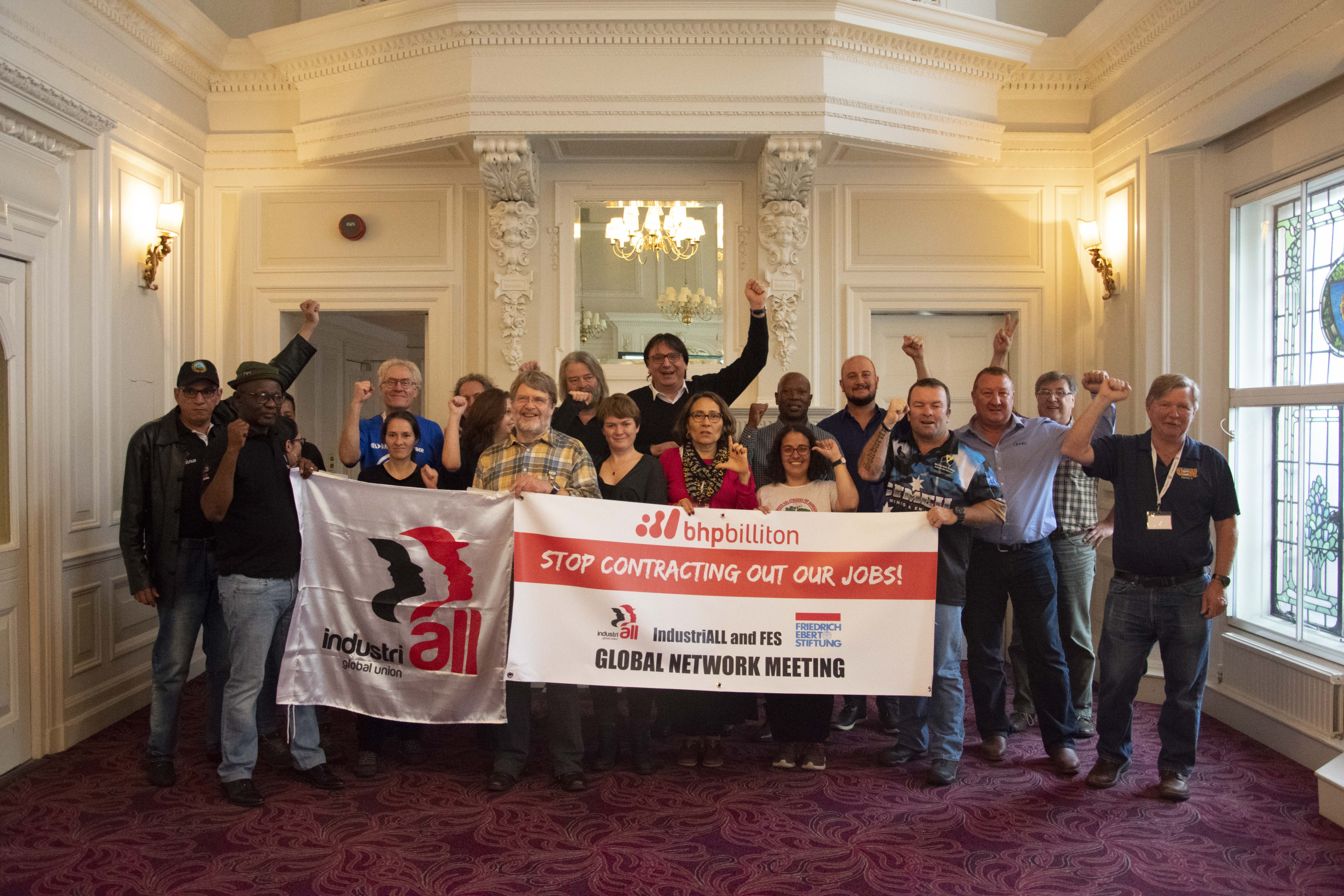 Unions stand up to BHP at AGM - industriall-union