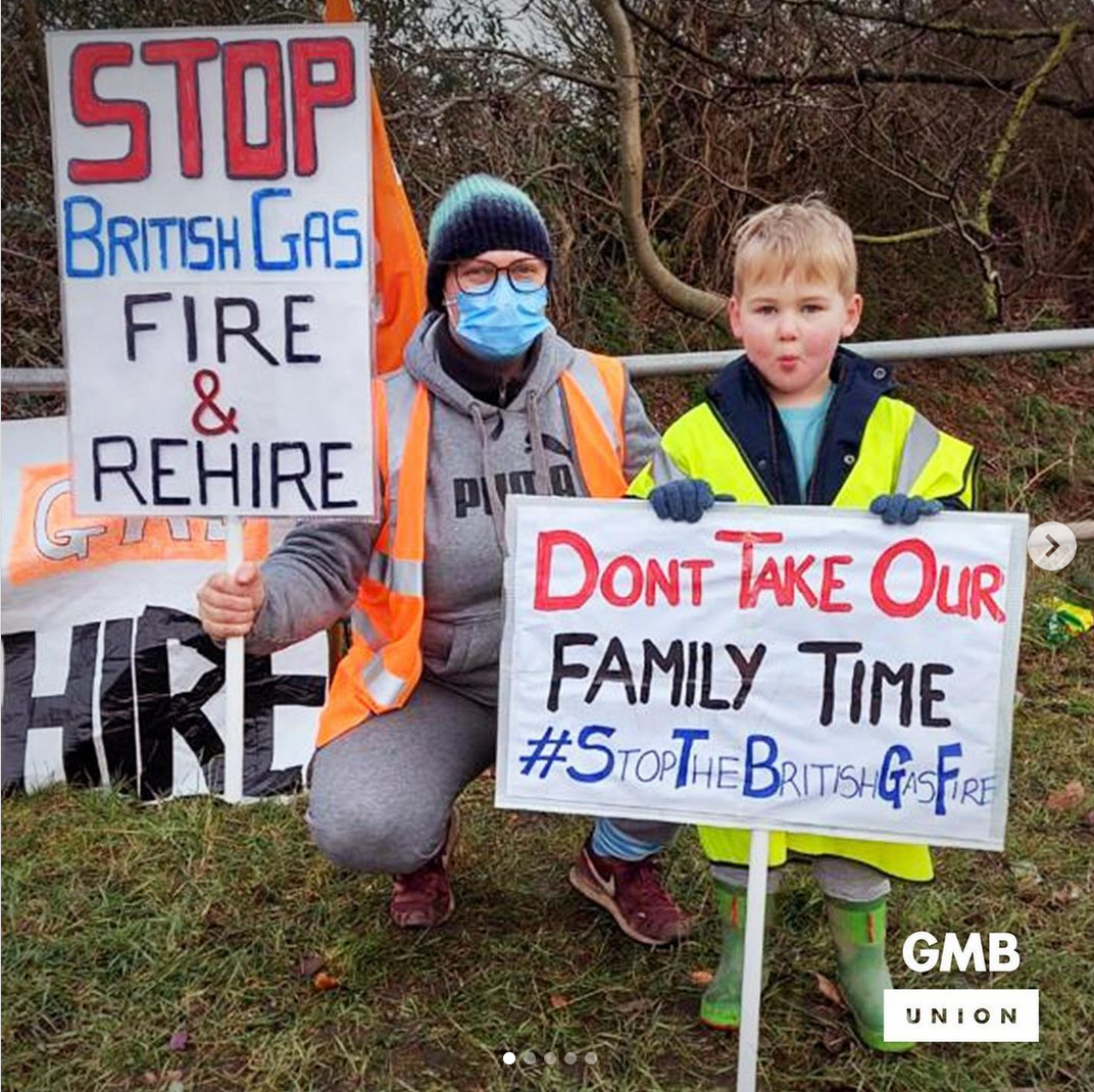 Thousands of British Gas workers continue strike action - industriall-union
