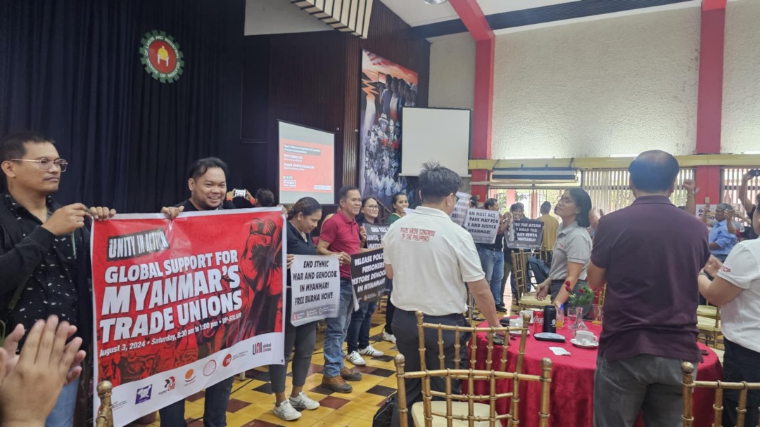 Philippine unions stand in solidarity with myanmar's fight for ...