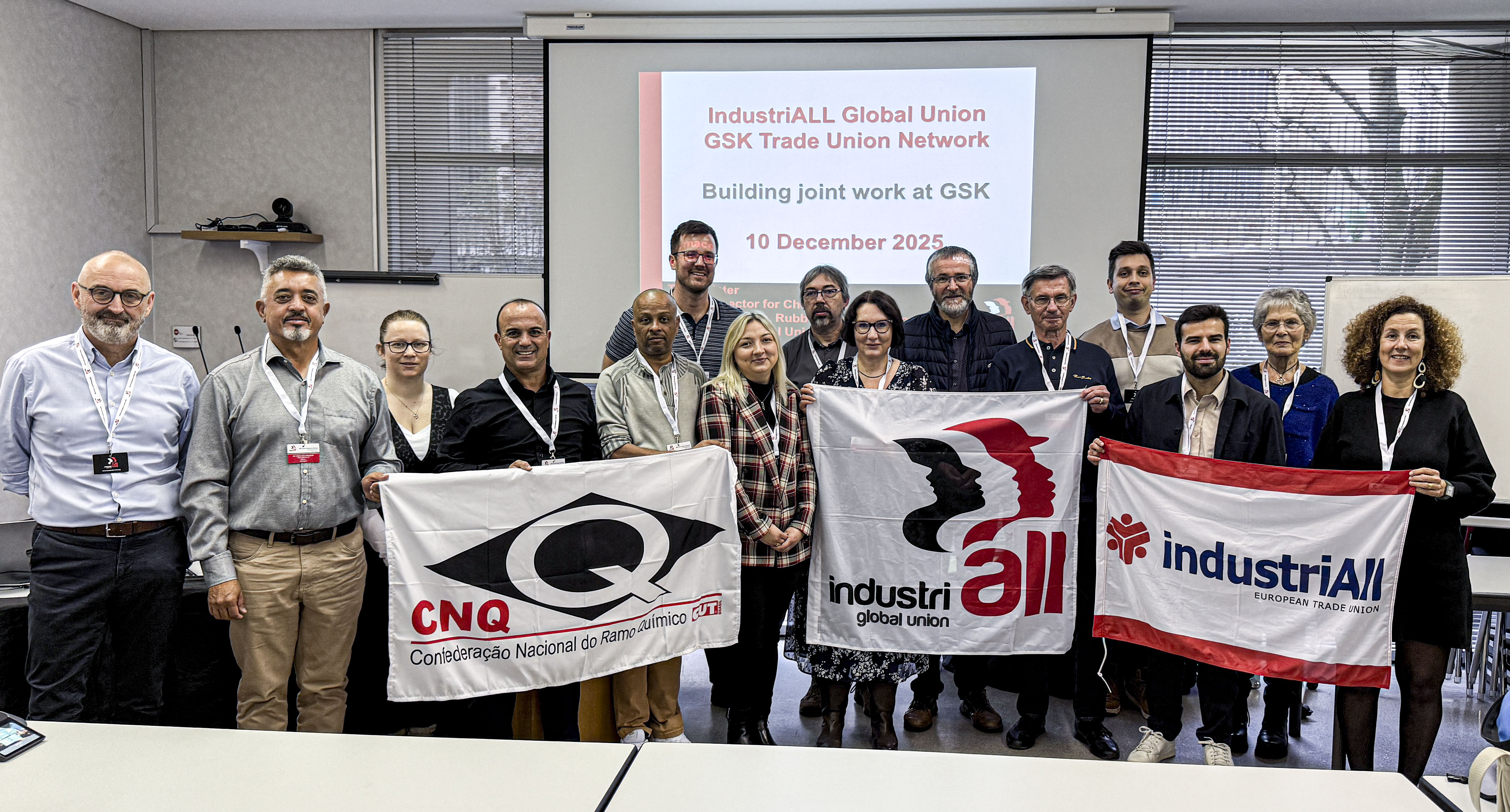 GSK workers build their first worldwide union network - industriall-union